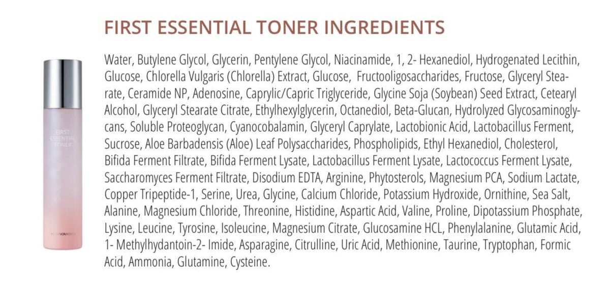 Luminovation First Essential Toner – Mannatech Independent Associate