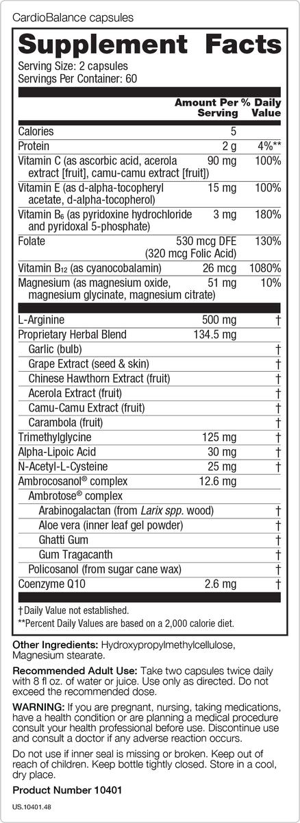 CardioBALANCE® — Mannatech Products – Mannatech Independent Associate