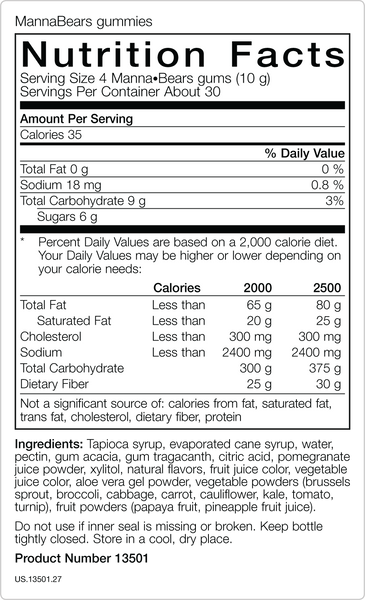 MannaBears™ LAST AVAILABLE - Mannatech Products – Mannatech Independent Associate