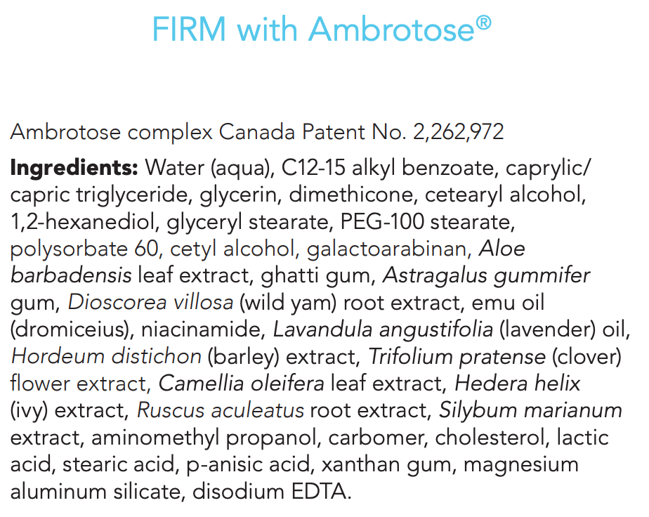 FIRM with Ambrotose — Manntech Products – Mannatech Independent Associate