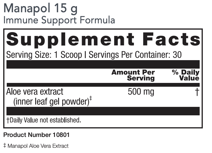 Manapol® with Acemannan (15g) — Mannatech Products – Mannatech ...