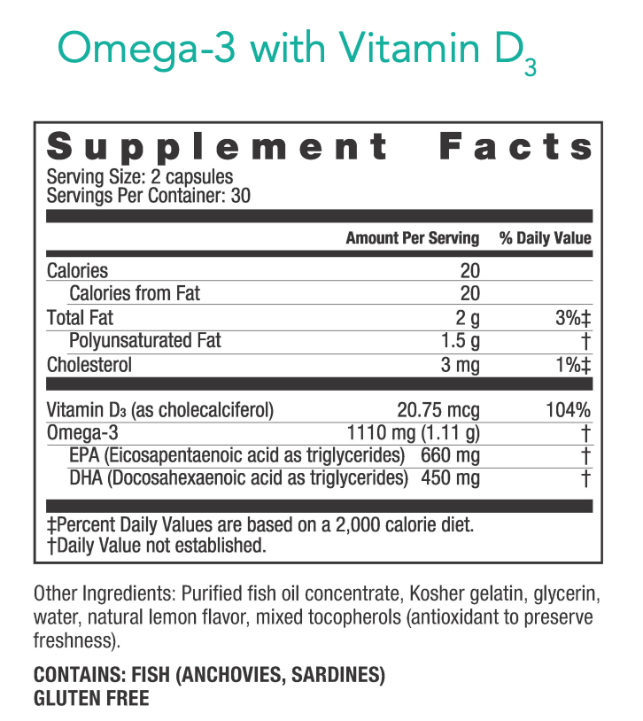 Omega-3 with Vitamin D3 — Mannatech Products – Mannatech Independent ...